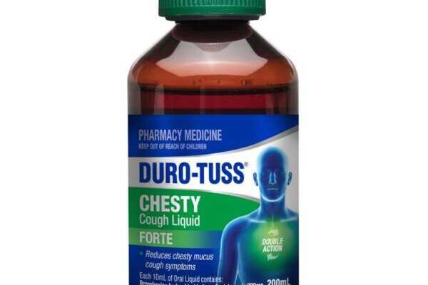 Duro-Tuss Chesty Forte Cough Liquid, 200mL. ZOOM Pharmacy