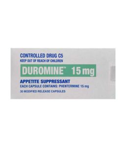 Duromine 15mg Capsules, 30 pack, ZOOM Pharmacy
