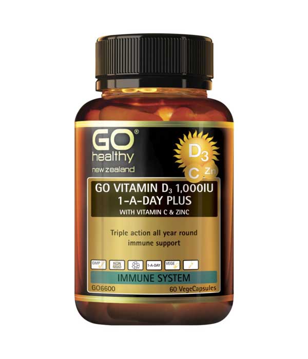 Vitamin D3 1,000IU 1-A-DAY Plus Vitamin C & ZINC. ZOOM Pharmacy