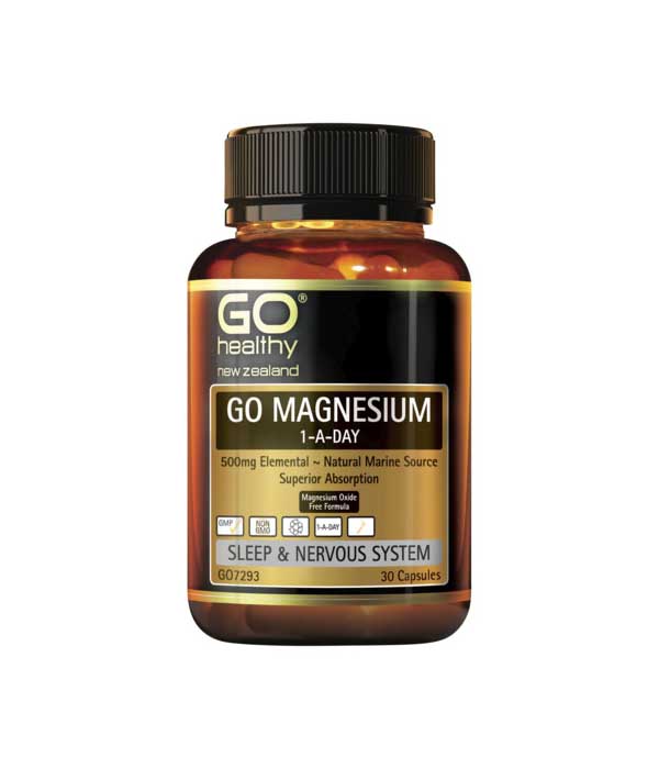GO Magnesium 1-A-Day 30 Caps - ZOOM Pharmacy