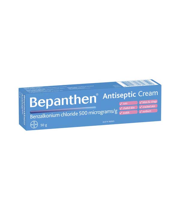 Bepanthen Antiseptic Soothing Cream 50g - ZOOM Pharmacy