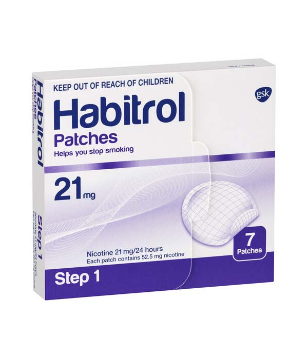Habitrol Patches 21mg Step 1 7 Pack - ZOOM Pharmacy