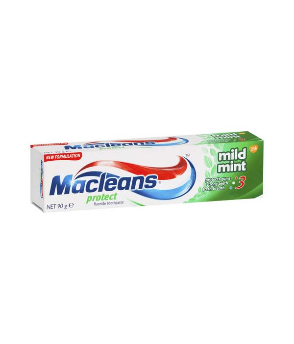 Macleans Protect Mild Mint Toothpaste 90g - ZOOM Pharmacy
