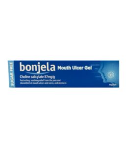 Bonjela Mouth Ulcer Gel 87mg/g Choline Salicylate 15g - Zoom Pharmacy
