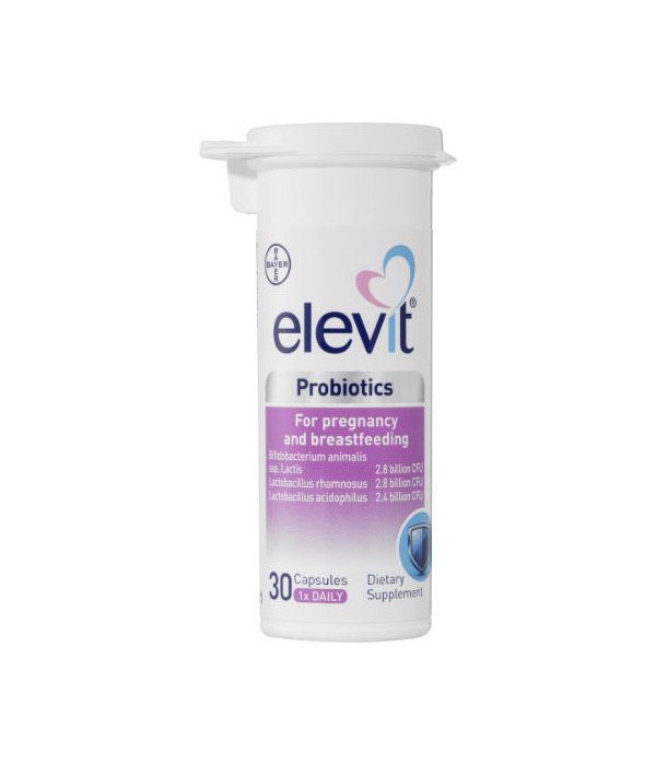 Elevit Probiotics For Pregnancy and Breastfeeding Caps 30 pack (30 days ...