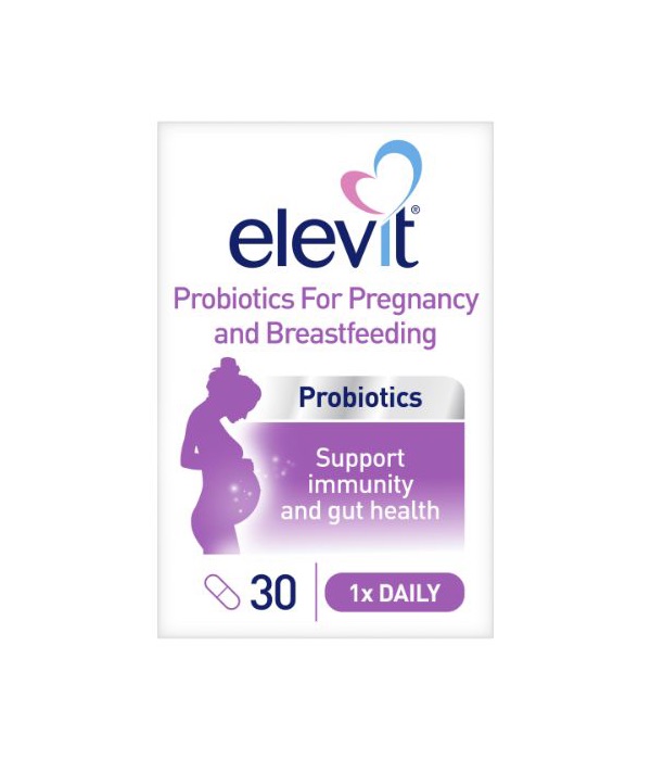 Elevit Probiotics For Pregnancy and Breastfeeding Caps 30 pack (30 days ...