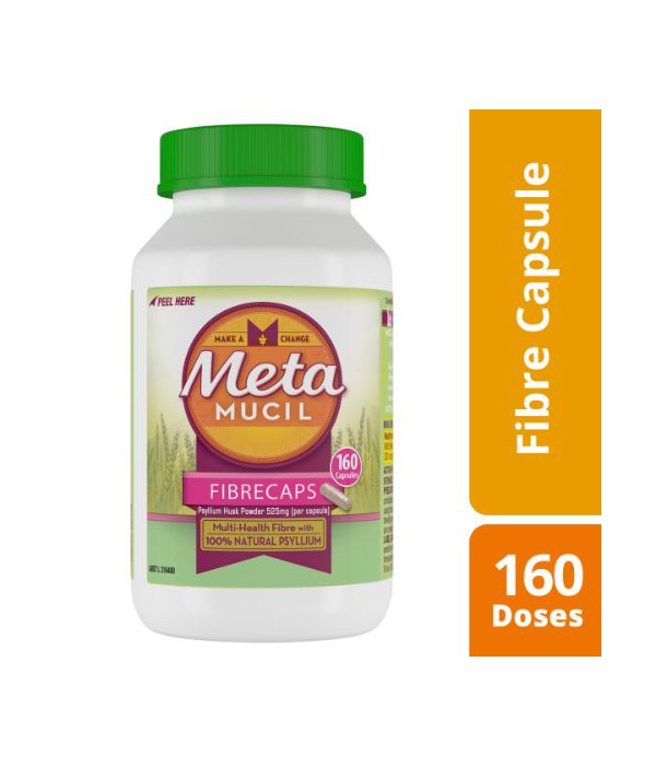 Metamucil Fibrecaps 160 Capsules - ZOOM Pharmacy