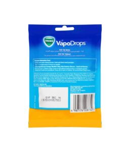 Vicks VapoDrops Butter Menthol Lozenges 24 Pack Zoom Pharmacy