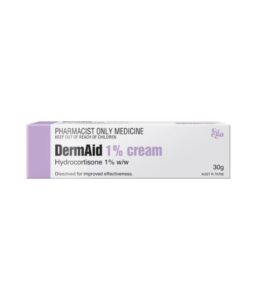 DermAid 1% Cream 30g (Pharmacist Only Medicine) - Zoom Pharmacy