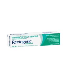 Rectogesic Ointment 30g (Pharmacist Only Medicine) - Zoom Pharmacy