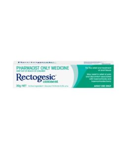 Rectogesic Ointment 30g (Pharmacist Only Medicine) - Zoom Pharmacy