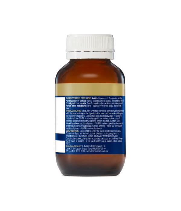 BioCeuticals MultiGest Enzymes, 90 capsules (Practitioner Only) - Zoom ...