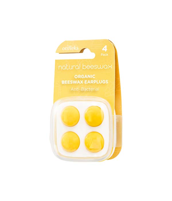 Otifleks Natural Beeswax Earplugs-4pk - ZOOM Pharmacy